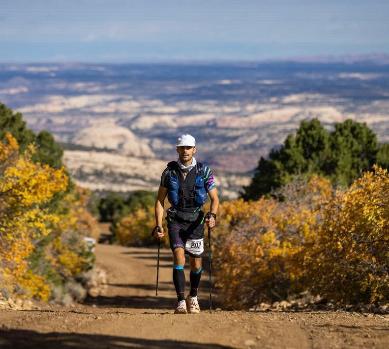 Ultra runner conquers Moab 240 in epic battle.
